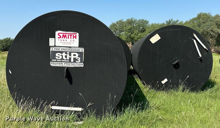 (3) Smith STI-P3 fuel tanks in Roxbury, KS | Item HN9959 sold | Purple Wave