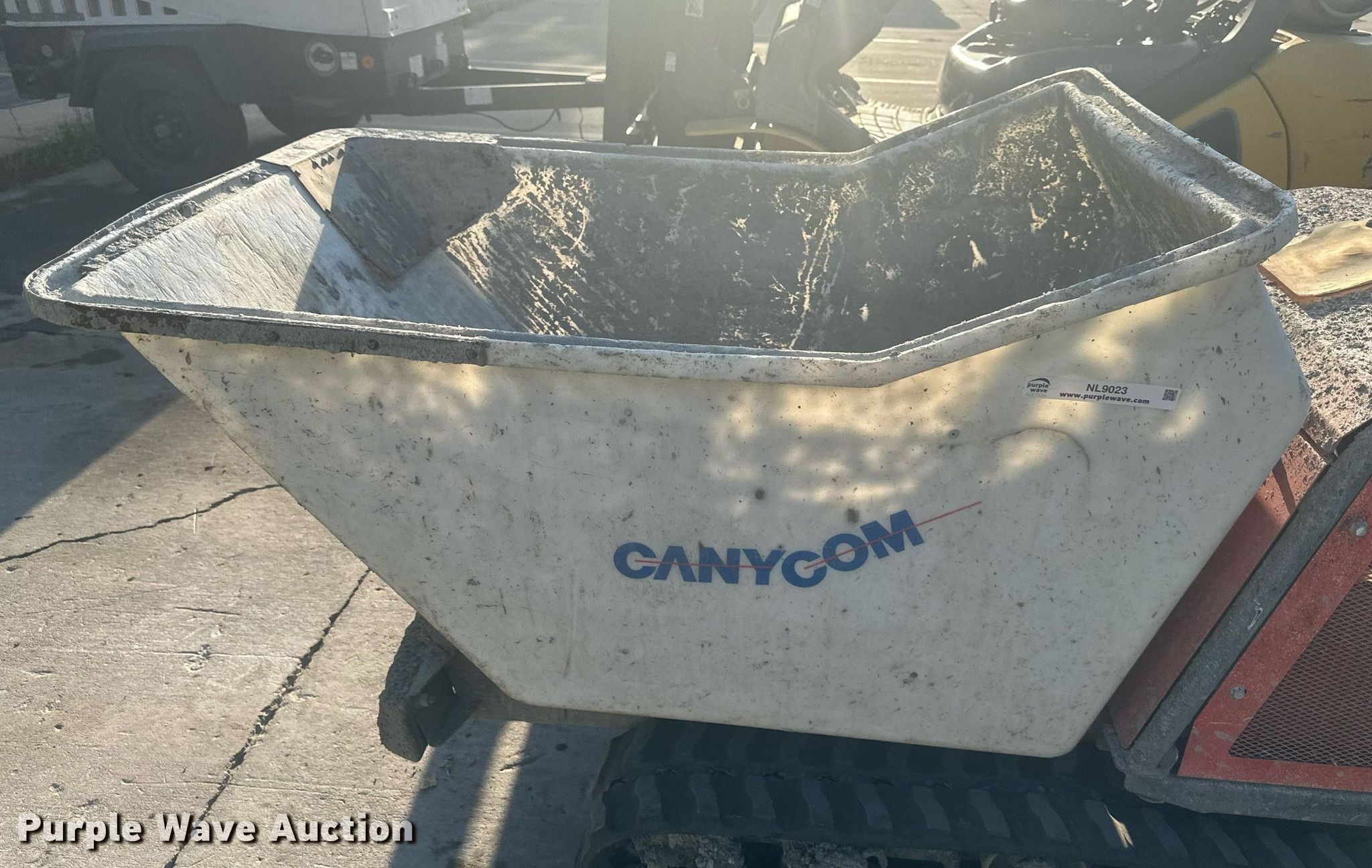 Canycom SC75 concrete buggy in Lawrence, KS | Item NL9023 for sale | Purple Wave