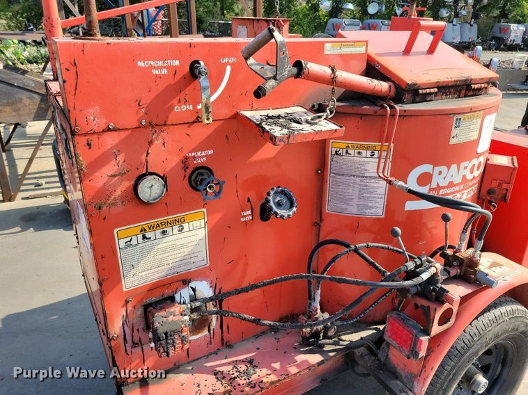 2009 Crafco EZ Pour 100 D pothole patcher in Des Moines, IA | Item DN4069 sold | Purple Wave