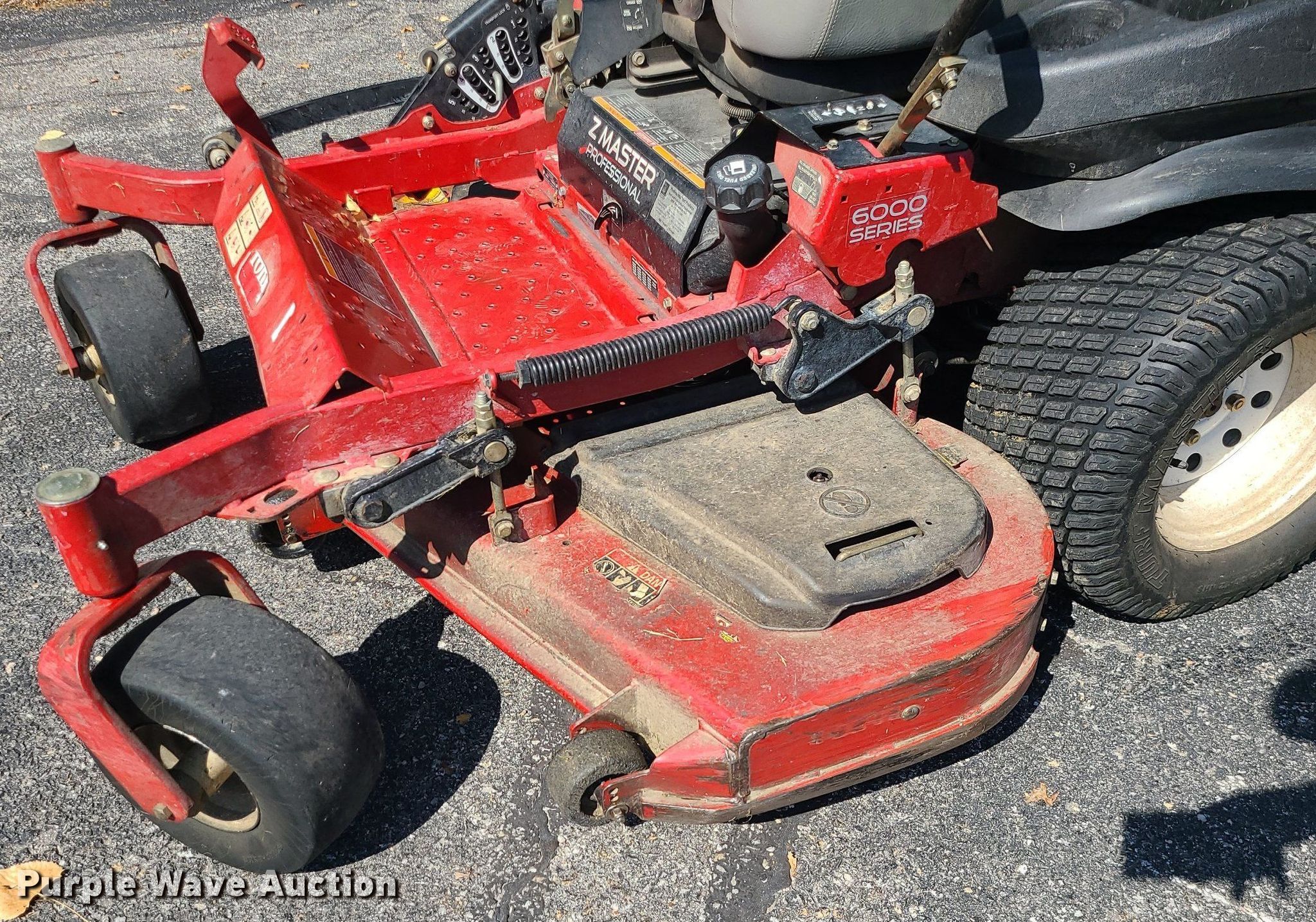 Toro Z Master 6000 Series ZTR lawn mower in Raytown, MO | Item MJ9397 ...