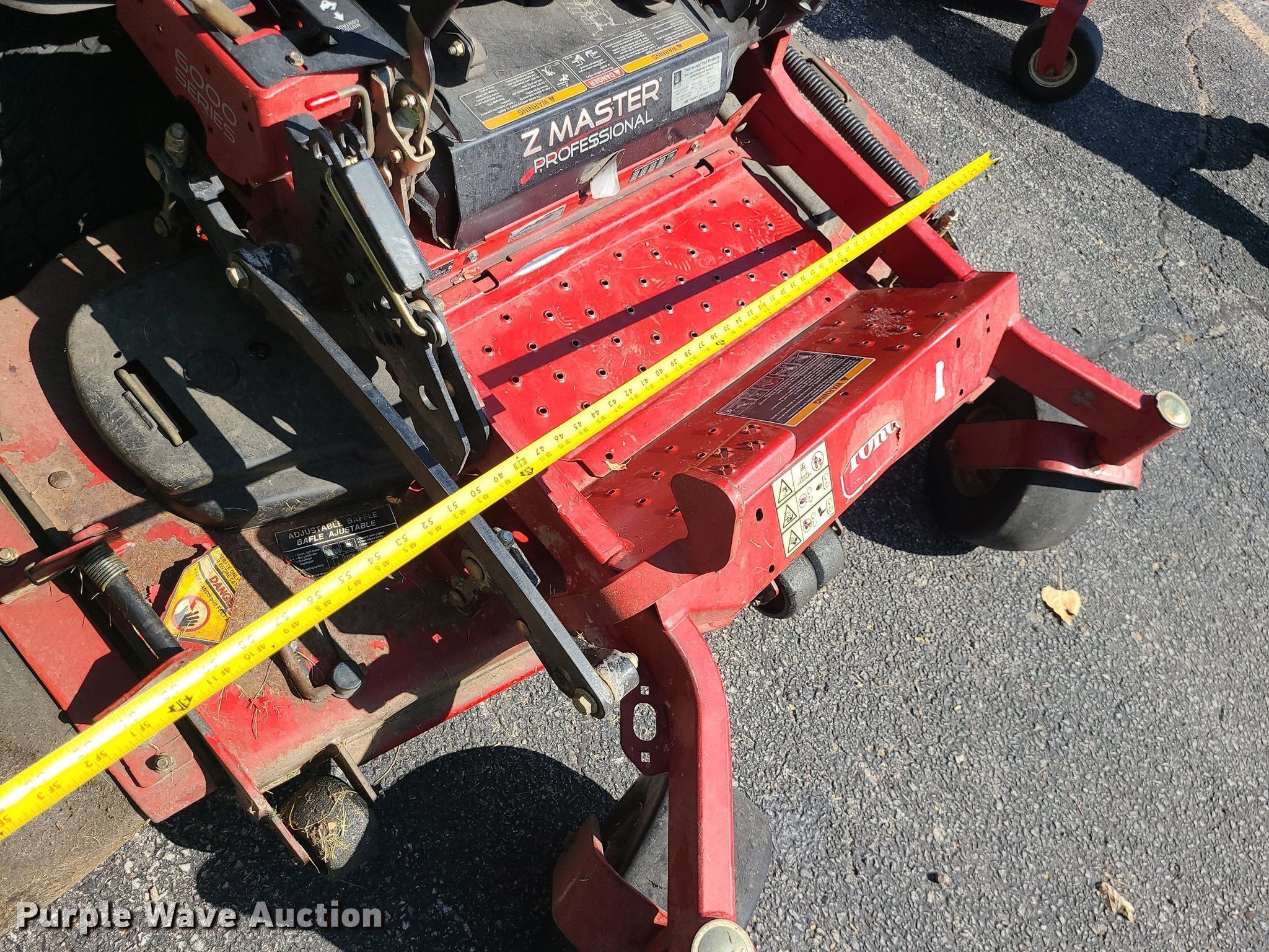 Toro Z Master 6000 Series ZTR lawn mower in Raytown, MO | Item MJ9397 ...