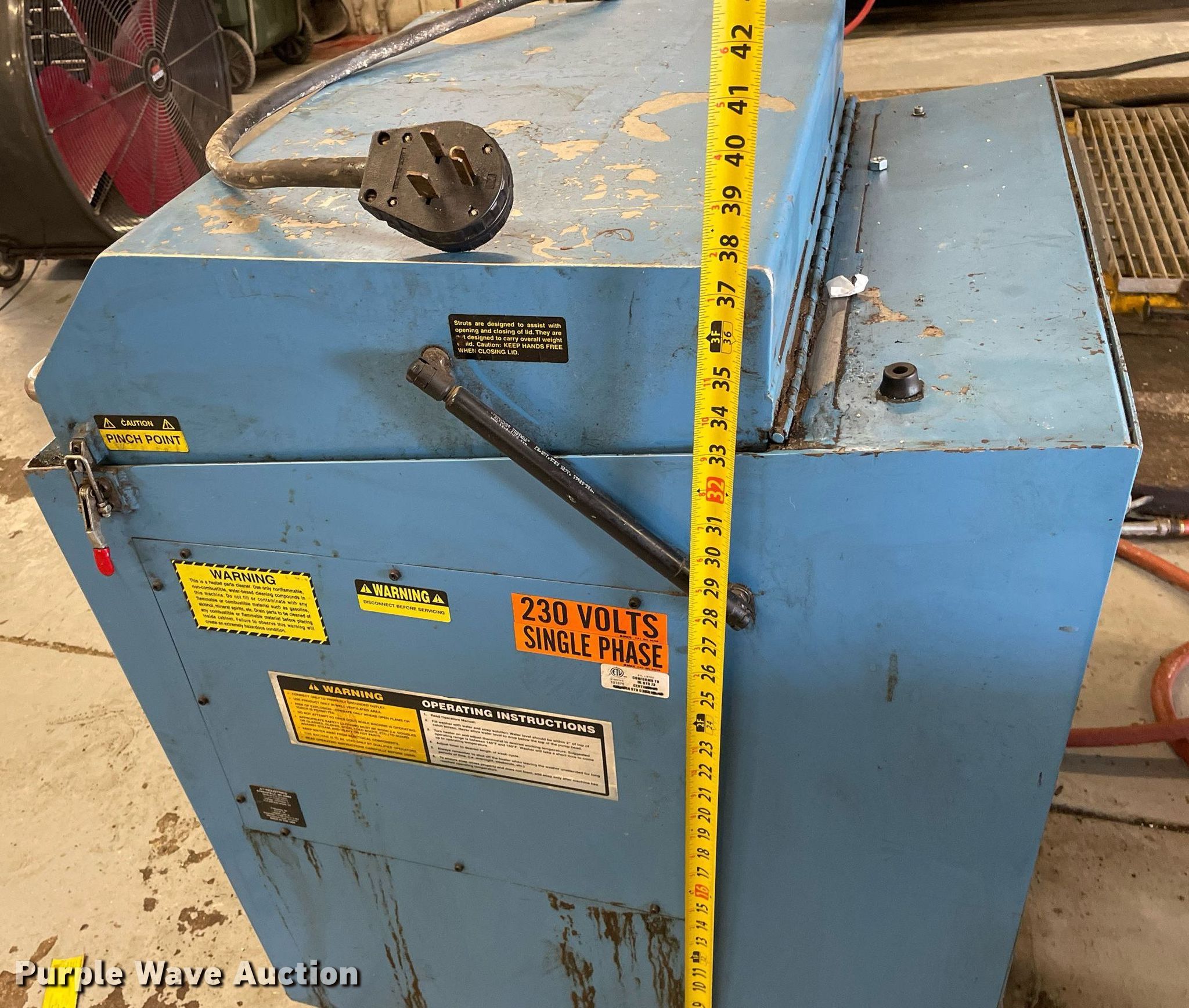 2013 JRI TLS-21 Clam Parts Washer in Salina, KS | Item NX9799 sold ...