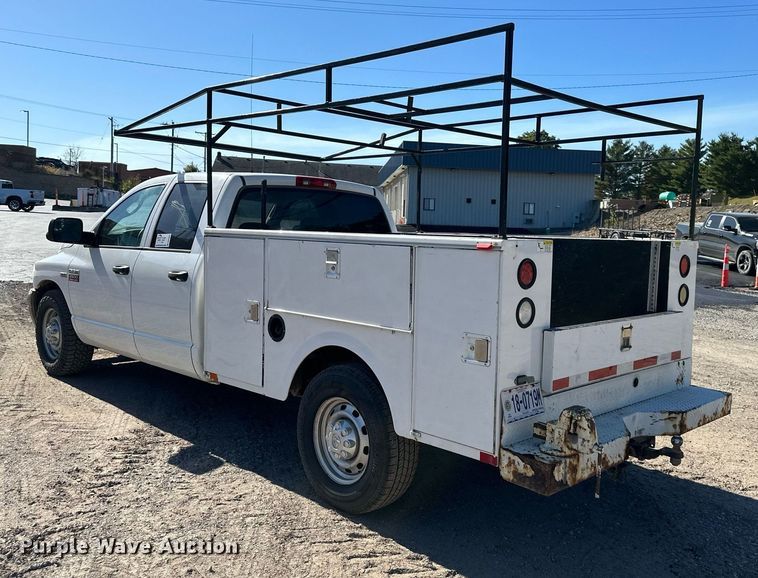 2009 Dodge Ram 2500 Quad Cab utility bed pickup truck in Saint Joseph ...