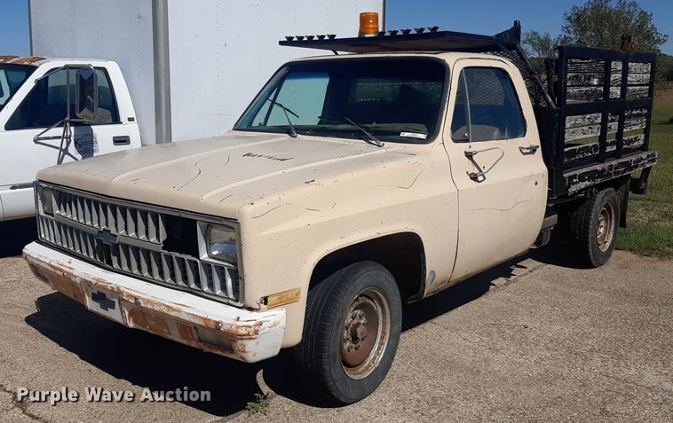 1981 Chevrolet Custom Deluxe 20 flatbed pickup truck in Winfield, KS ...
