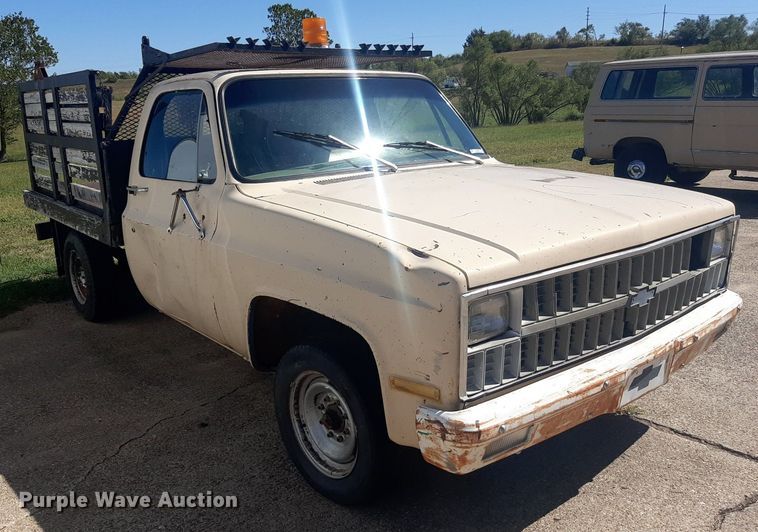 1981 Chevrolet Custom Deluxe 20 flatbed pickup truck in Winfield, KS ...