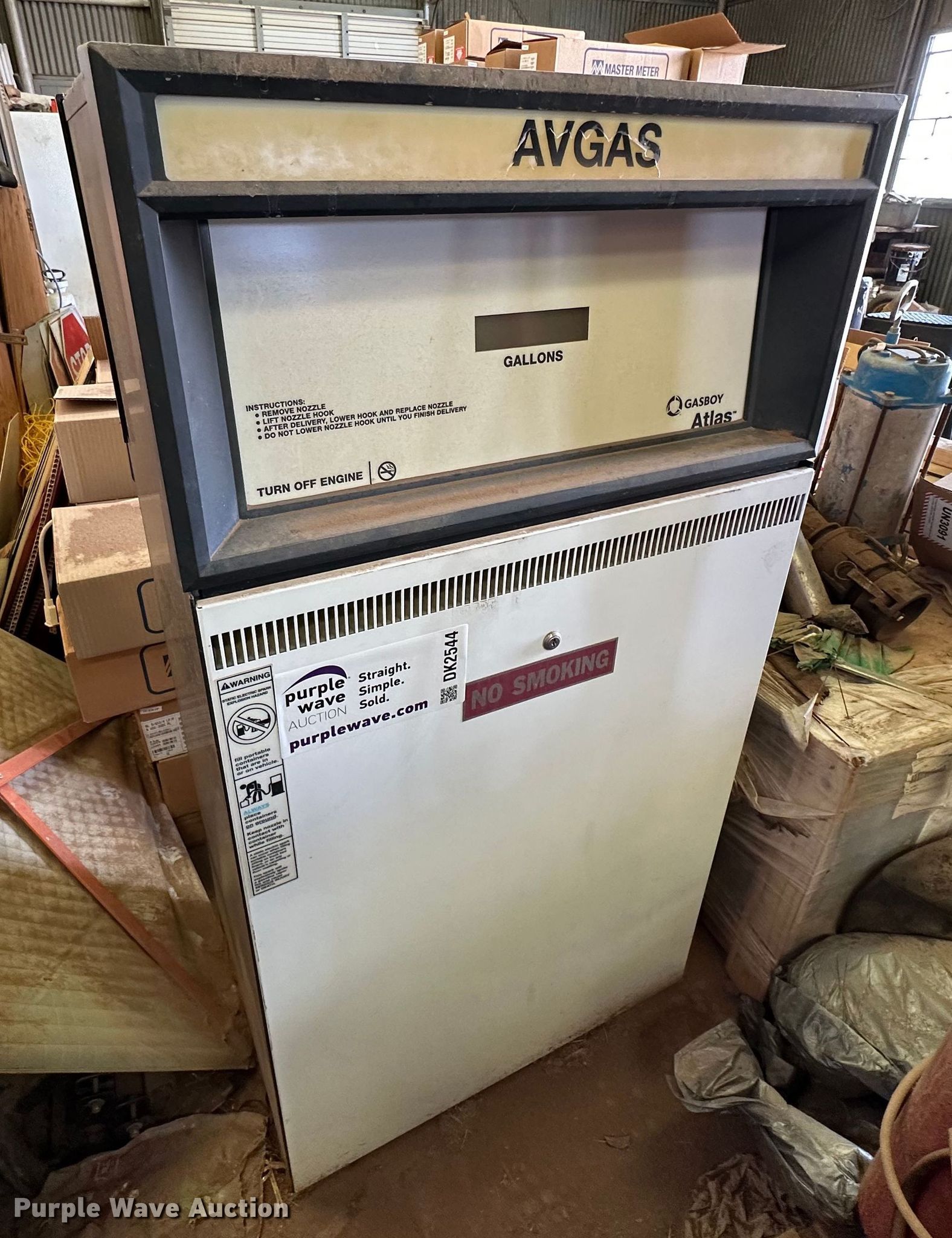 Gas Boy Atlas AVGAS fuel pump in Littlefield, TX | Item DK2544 sold ...
