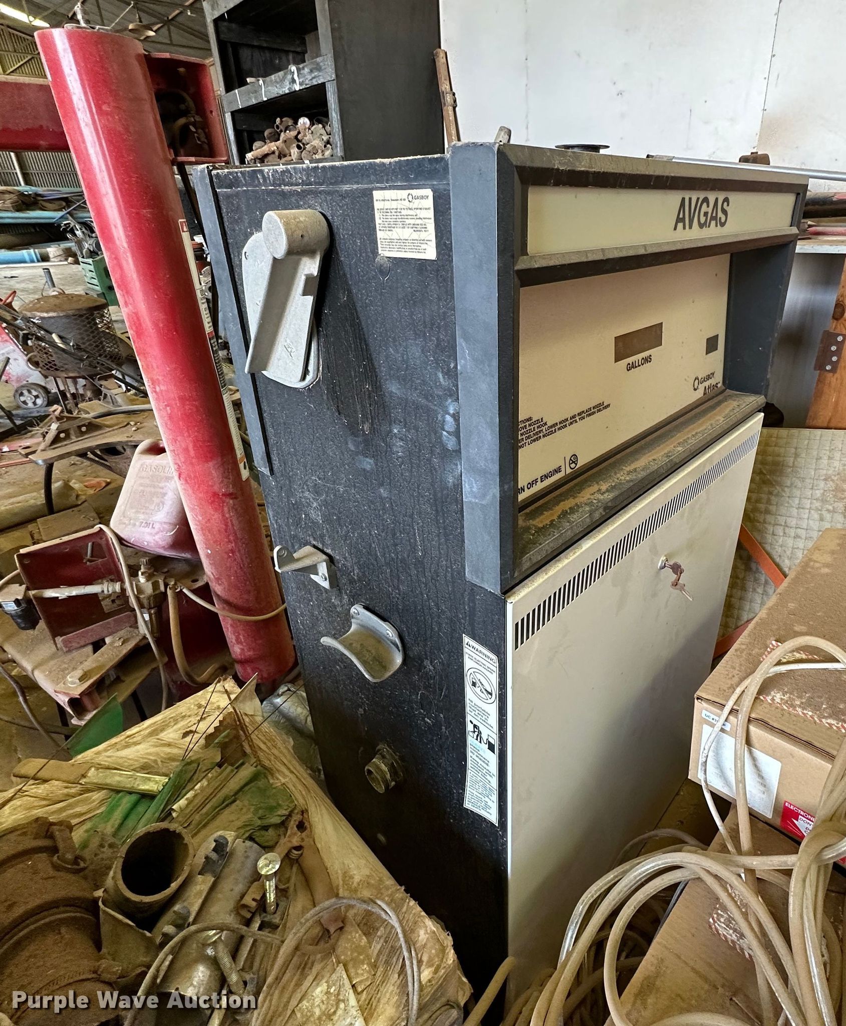 Gas Boy Atlas AVGAS fuel pump in Littlefield, TX | Item DK2544 sold ...