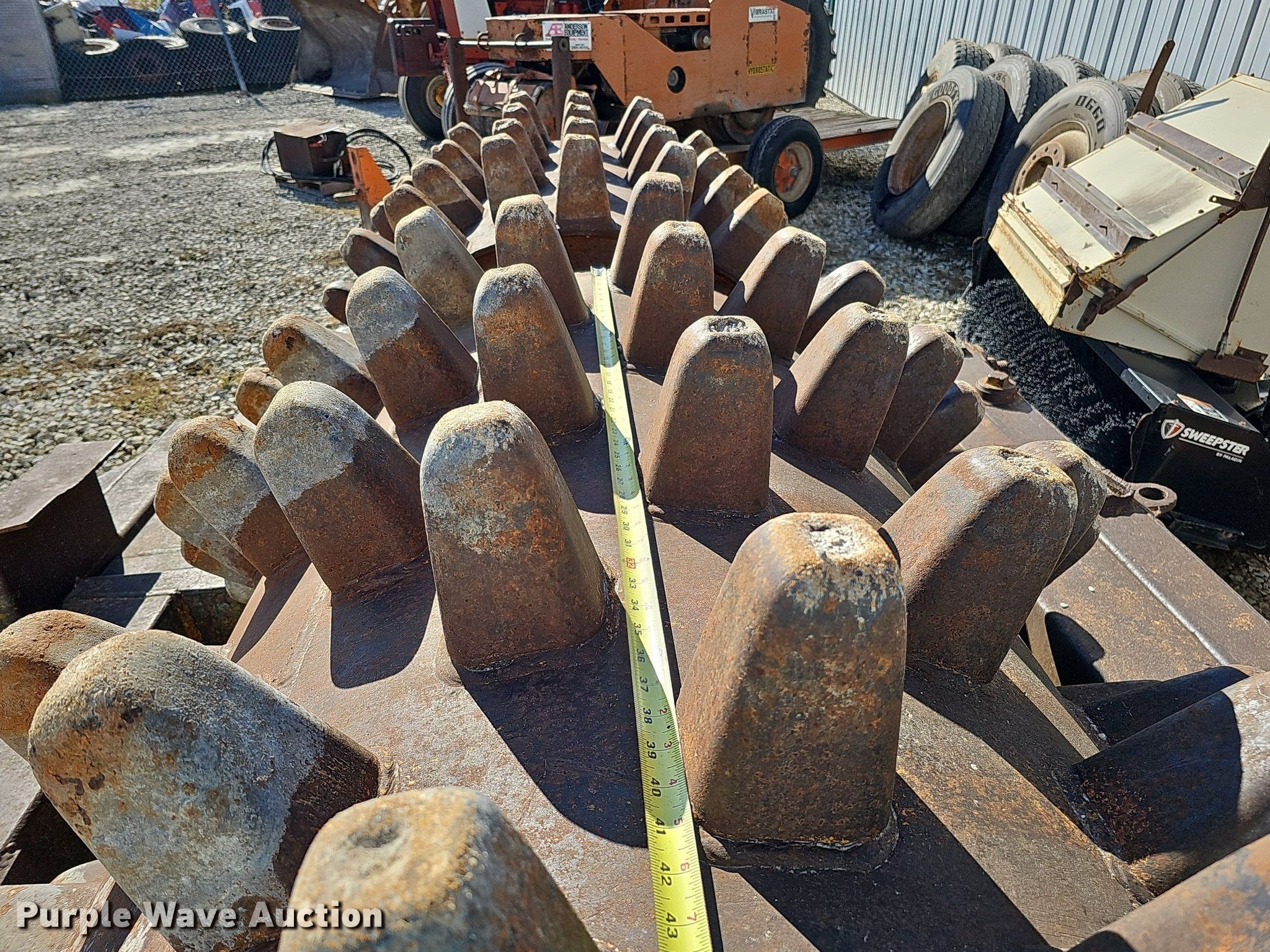 American Steel Works wedge foot roller in Blair, NE | Item DS5644 for ...