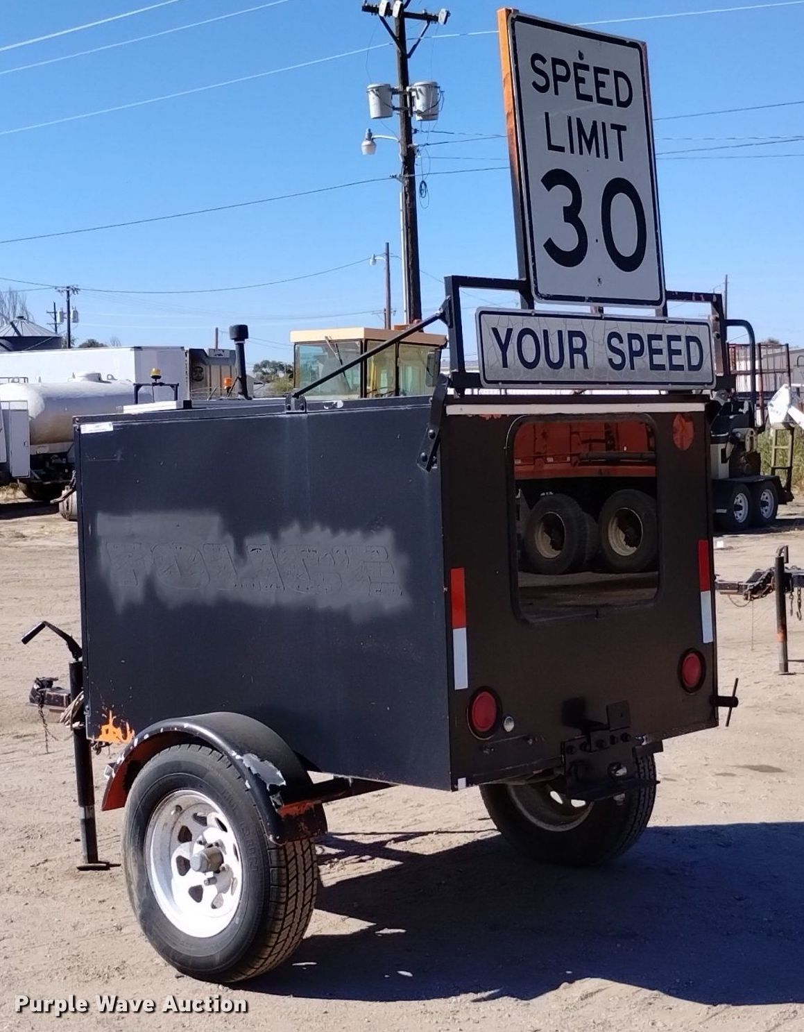 1998 Kustom Signals radar trailer in Lamar, CO | Item LN9815 sold ...
