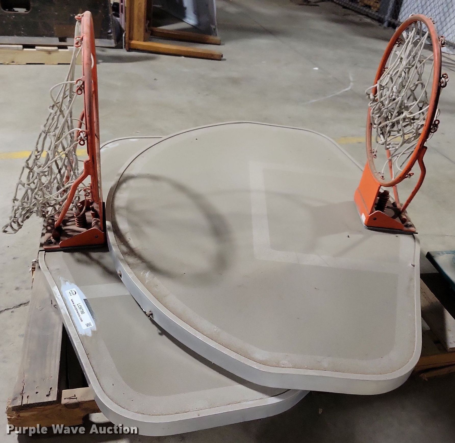 (2) backboards in Des Moines, IA | Item LO9798 sold | Purple Wave