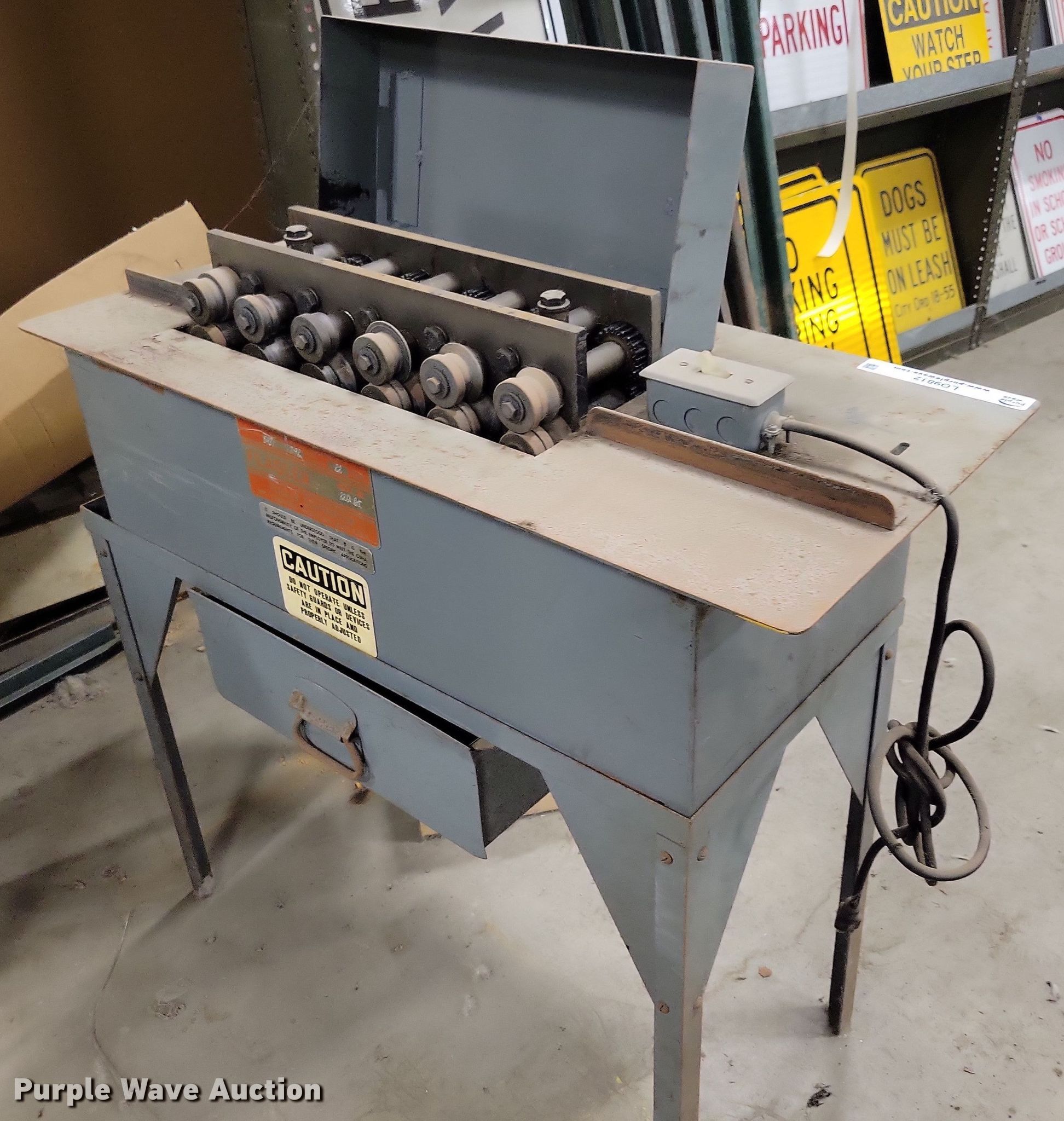 Flagler roll former in Des Moines, IA | Item LO9812 sold | Purple Wave