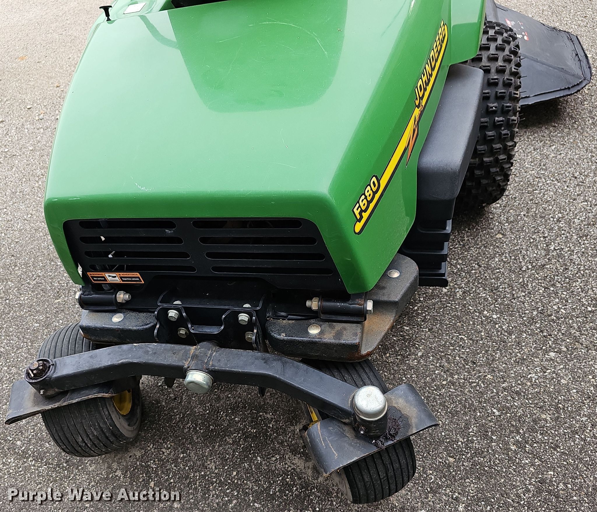 John Deere F680 ZTrack ZTR lawn mower in Lawrence, KS | Item NJ9851 ...