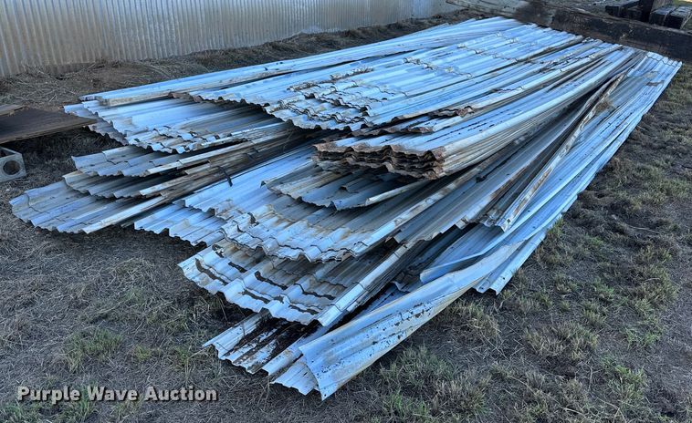 Approximately 100 sheets of sheet metal in Slaton, TX | Item DQ1454 ...