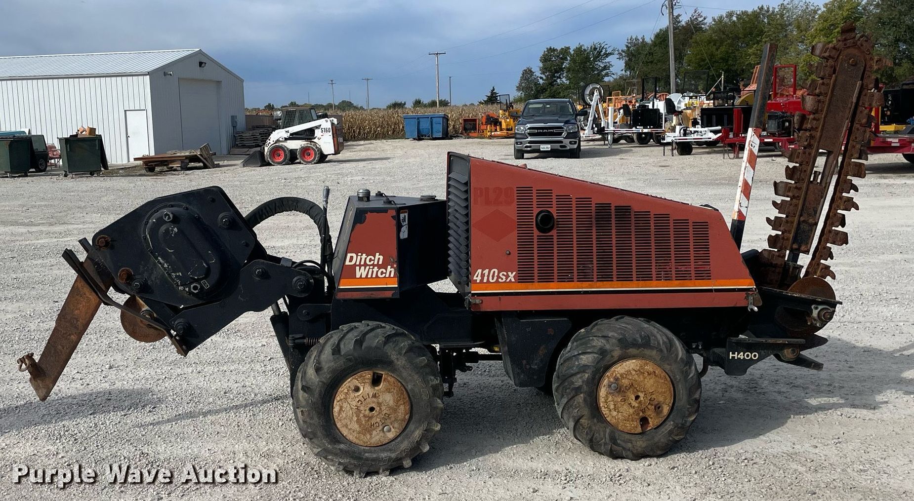 2011 Ditch Witch 410SX trencher in Clinton, IL | Item LV9951 sold ...