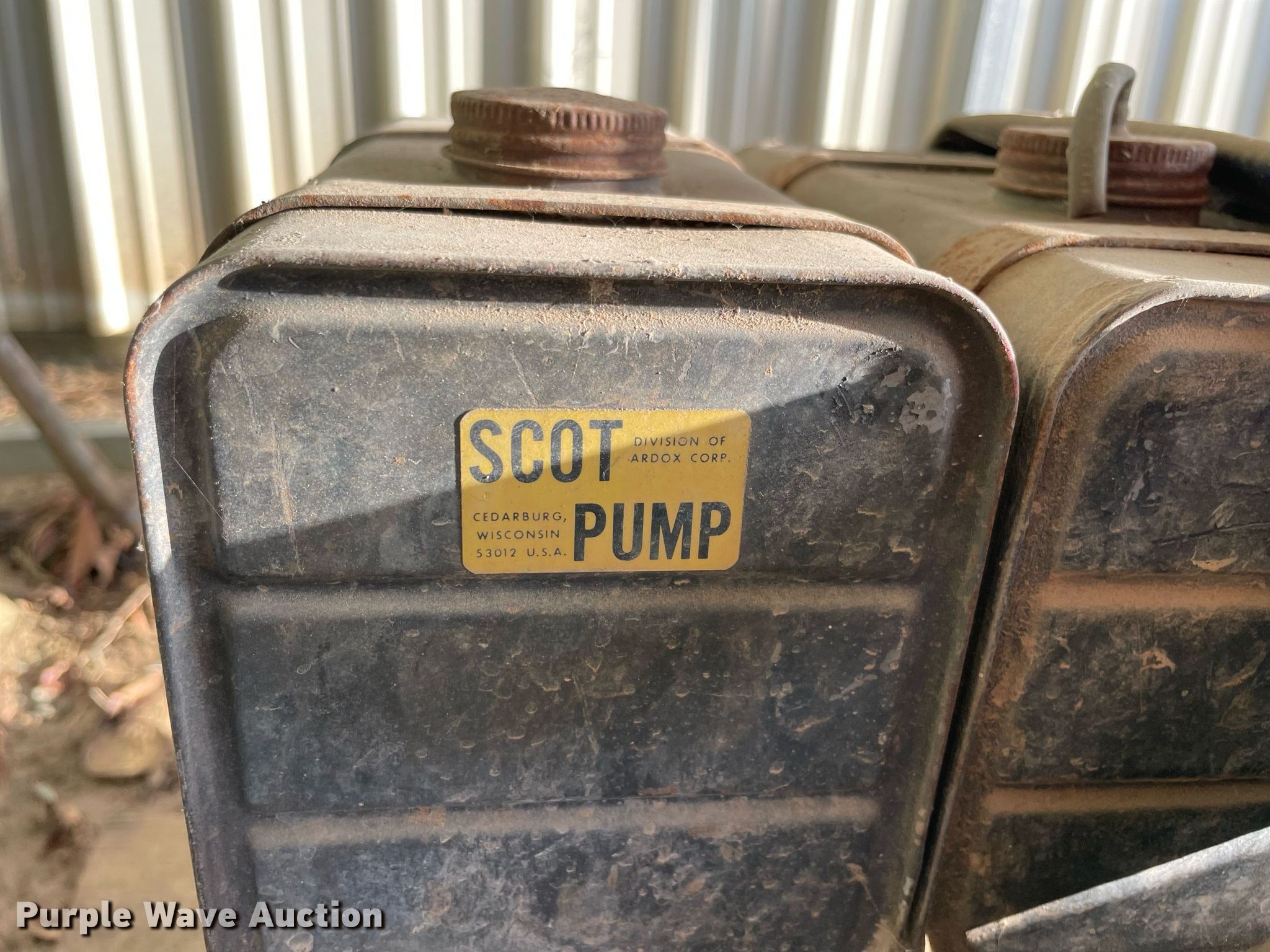 Scot pump in Kingston, OK | Item NA9634 sold | Purple Wave