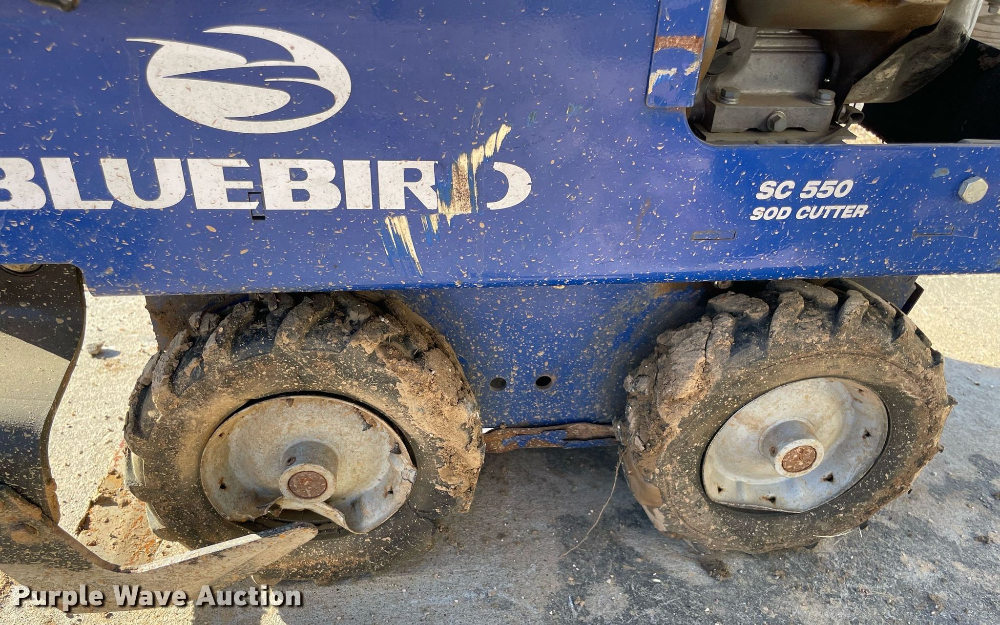 Blue Bird SC550 sod cutter in Kingston, OK | Item NA9641 sold | Purple Wave