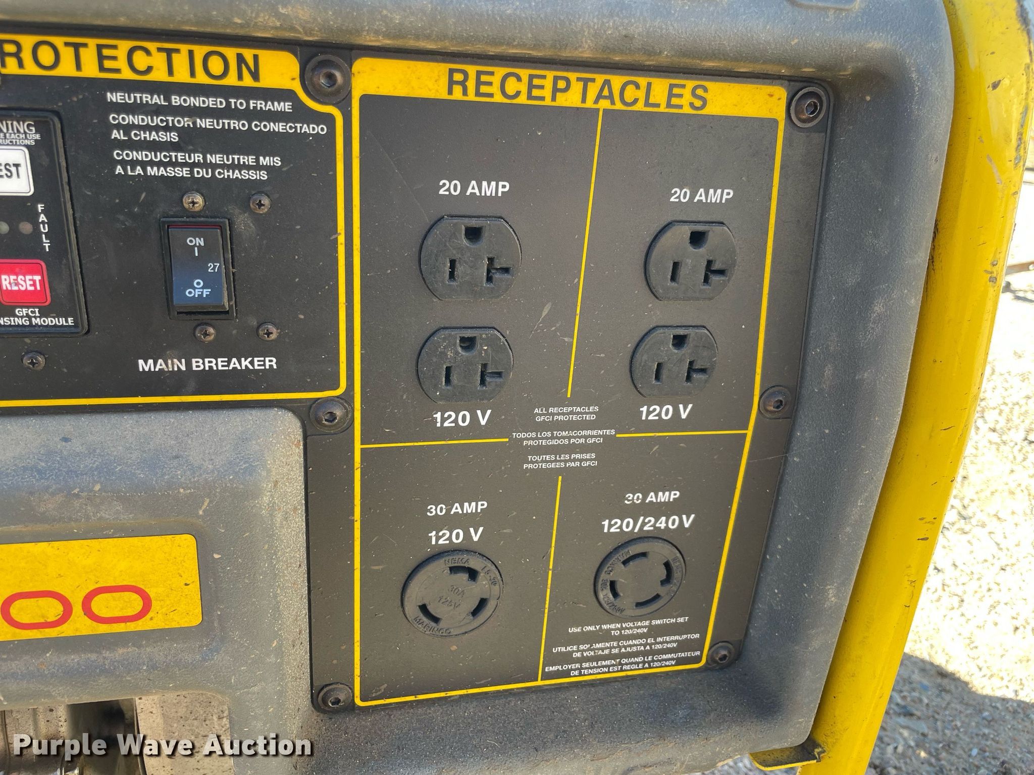 Wacker Nelson GP6600 generator in Kingston, OK | Item NA9642 sold ...