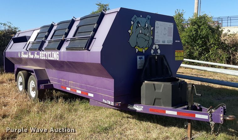2018 Pro-Tainer Pro-Tilt 25 recycle trailer in Arkansas City, KS | Item ...