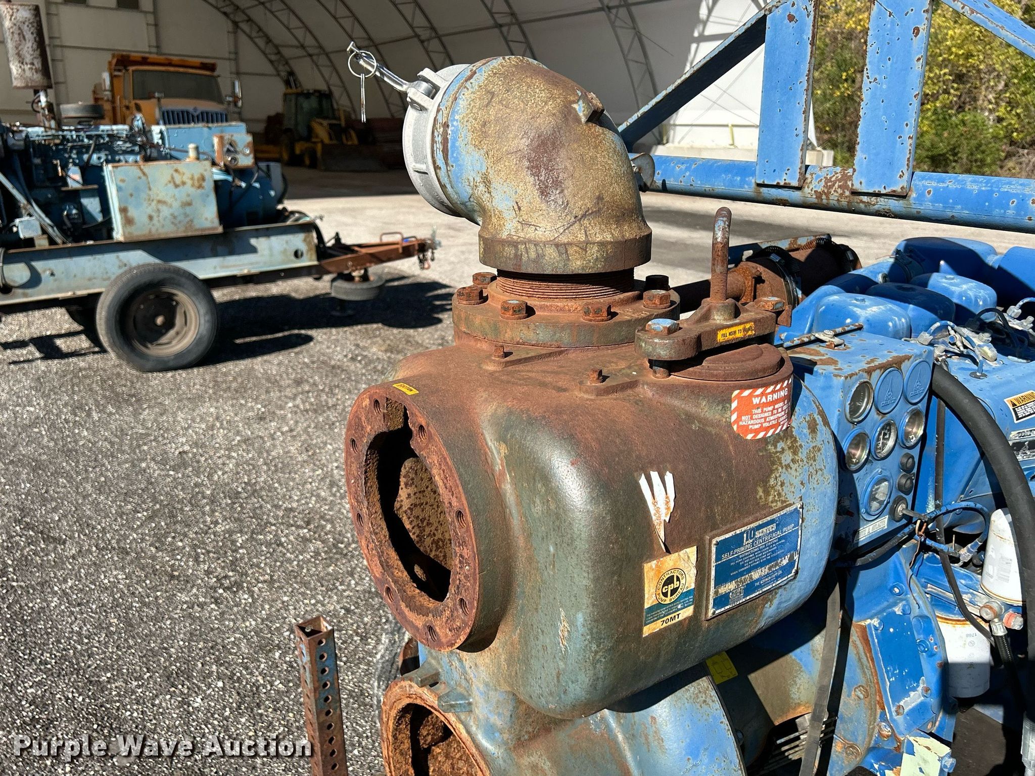 Gorman Rupp 16A2-F3L centrifugal pump in Waterloo, IA | Item DQ0984 ...