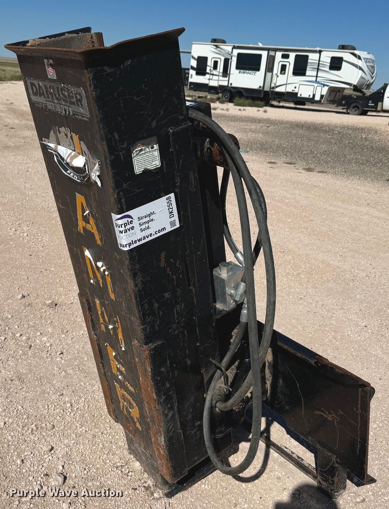 Danuser SM40 Hammer skid steer post driver in Canyon, TX | Item DK2558 ...