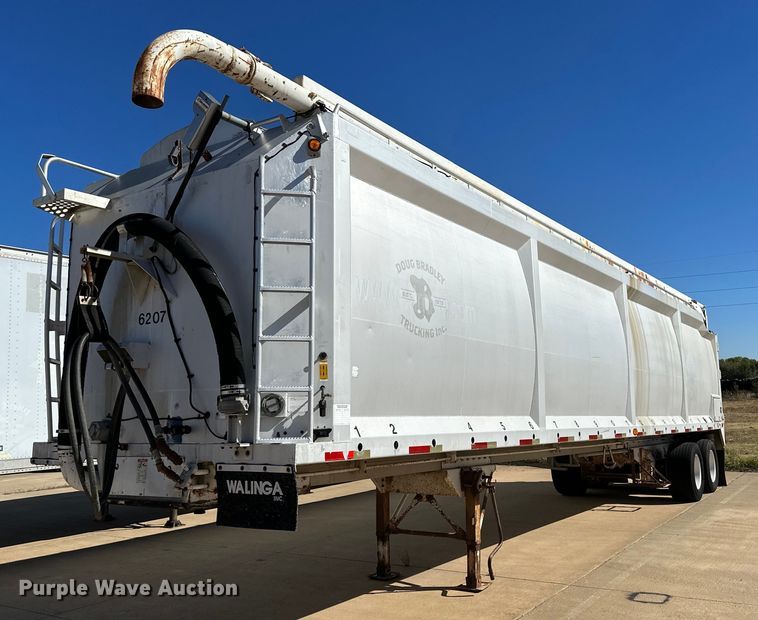 2001 Walinga feed delivery trailer in Salina, KS | Item OK9037 sold ...