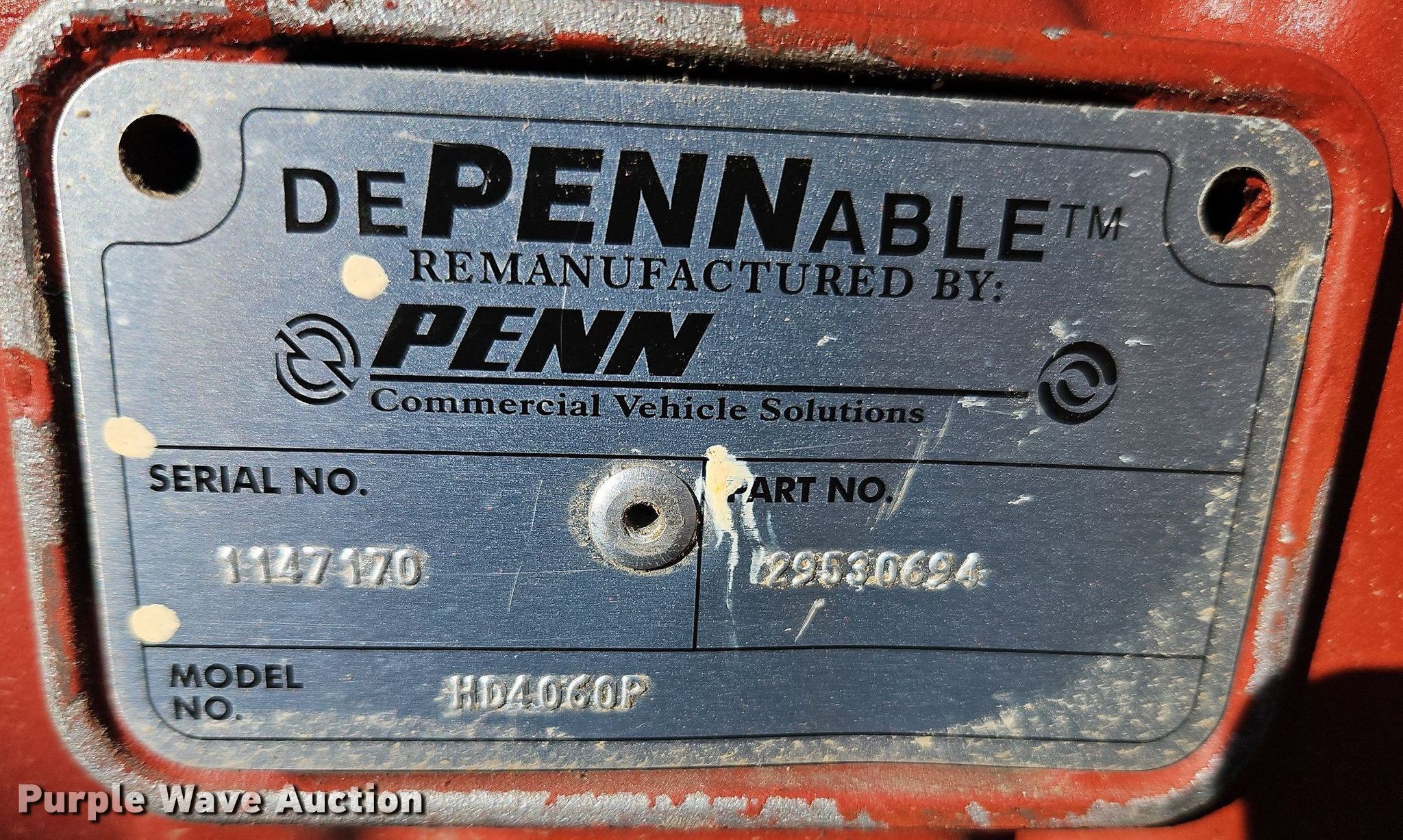 Allison HD4060P transmission in Louisburg, KS | Item DP2482 for sale ...