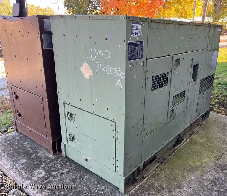 1993 US Department of Defense MEP-806A generator in Memphis, MO | Item ...