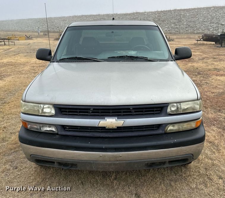 2002 Chevrolet Silverado 1500 Ext. Cab pickup truck in Ellis, KS | Item ...