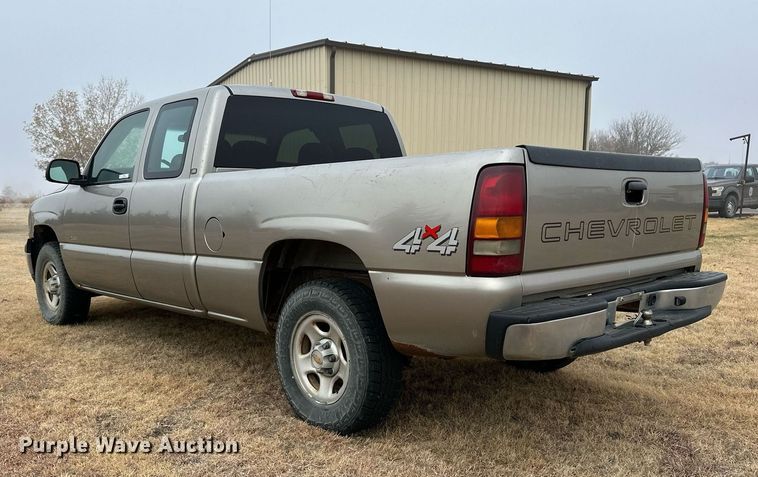2002 Chevrolet Silverado 1500 Ext. Cab pickup truck in Ellis, KS | Item ...