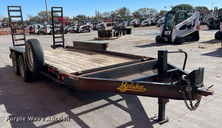 2018 Belshe WB14-2EB equipment trailer in Wichita, KS | Item GG9776 ...