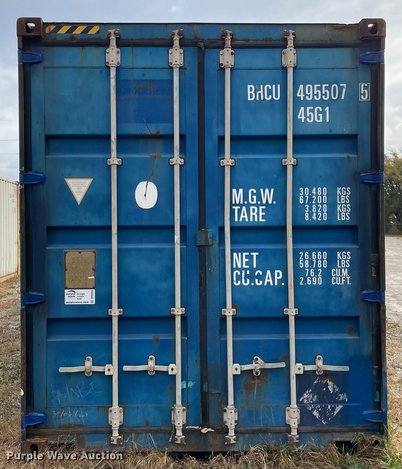 2007 Huizhou Xinhuachang CX01-4112 shipping container in Decatur, IL | Item DP0209 for sale ...