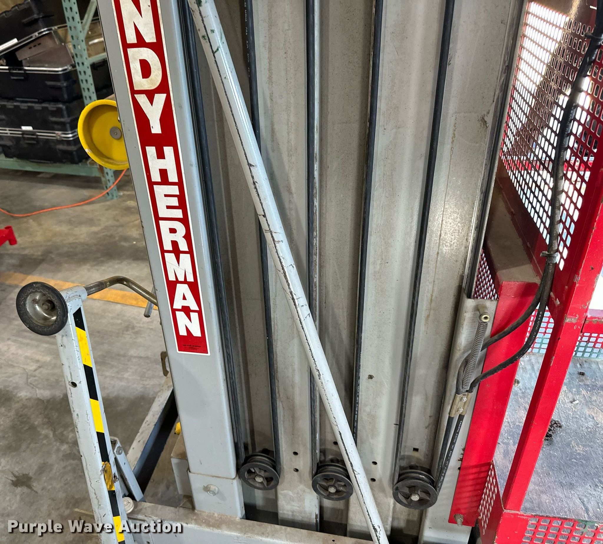 Handy Herman 24D vertical lift in Overland Park, KS | Item NL9206 sold ...