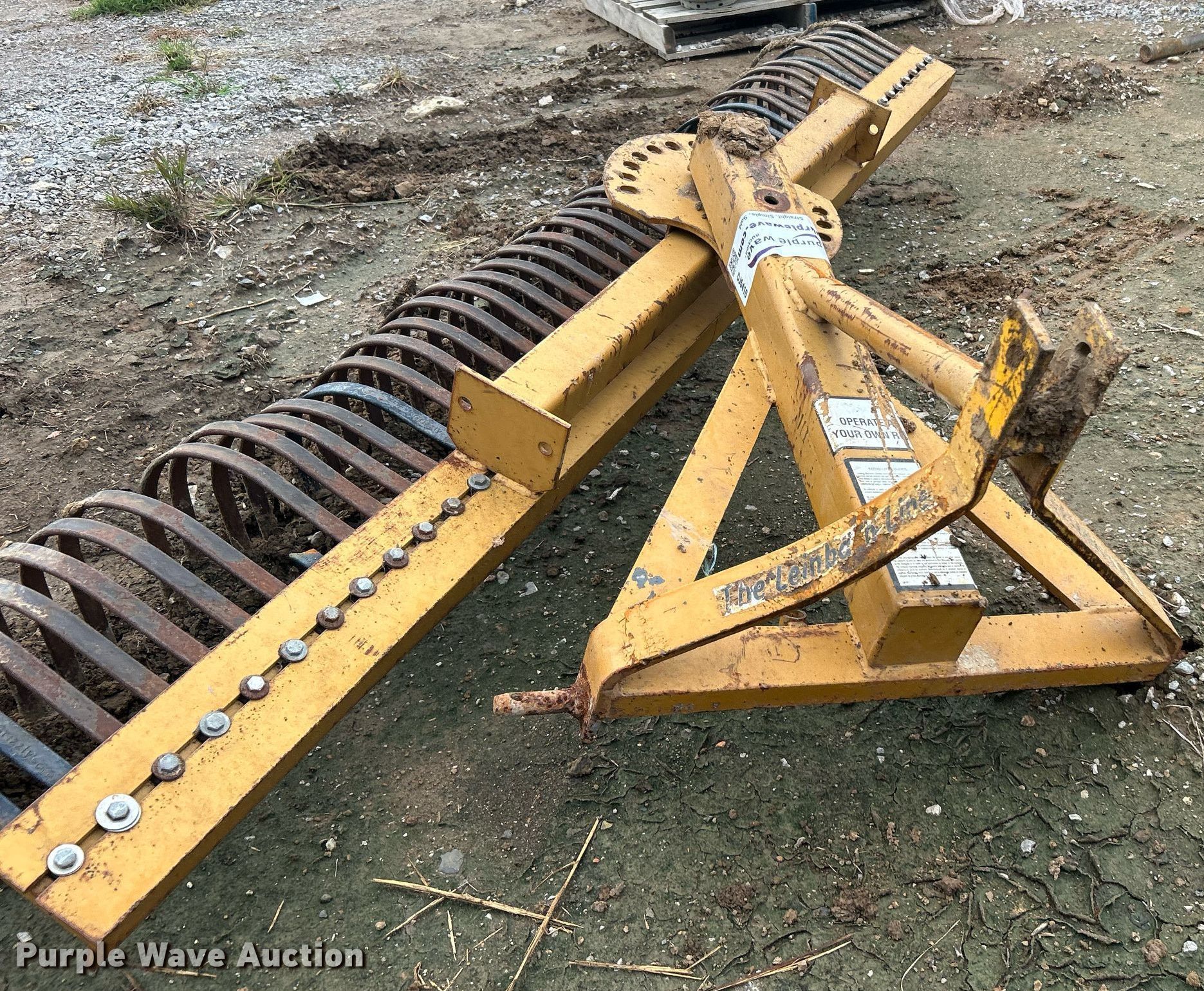 The Leinbach Line landscape rake in Tulsa, OK | Item DJ6410 sold ...