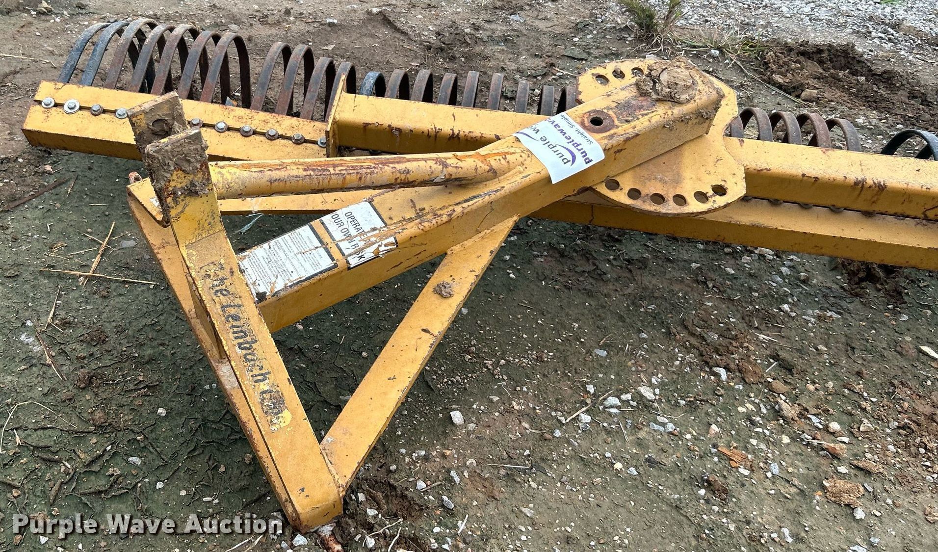 The Leinbach Line landscape rake in Tulsa, OK | Item DJ6410 sold ...