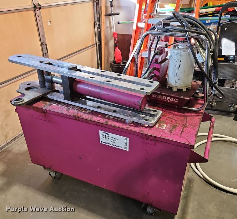 Enerpac EER441 conduit bender in Olathe, KS | Item DN7101 sold | Purple ...
