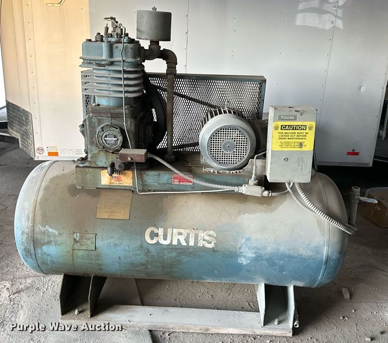1993 Curtis air compressor in Atchison, KS | Item NL9208 sold | Purple Wave