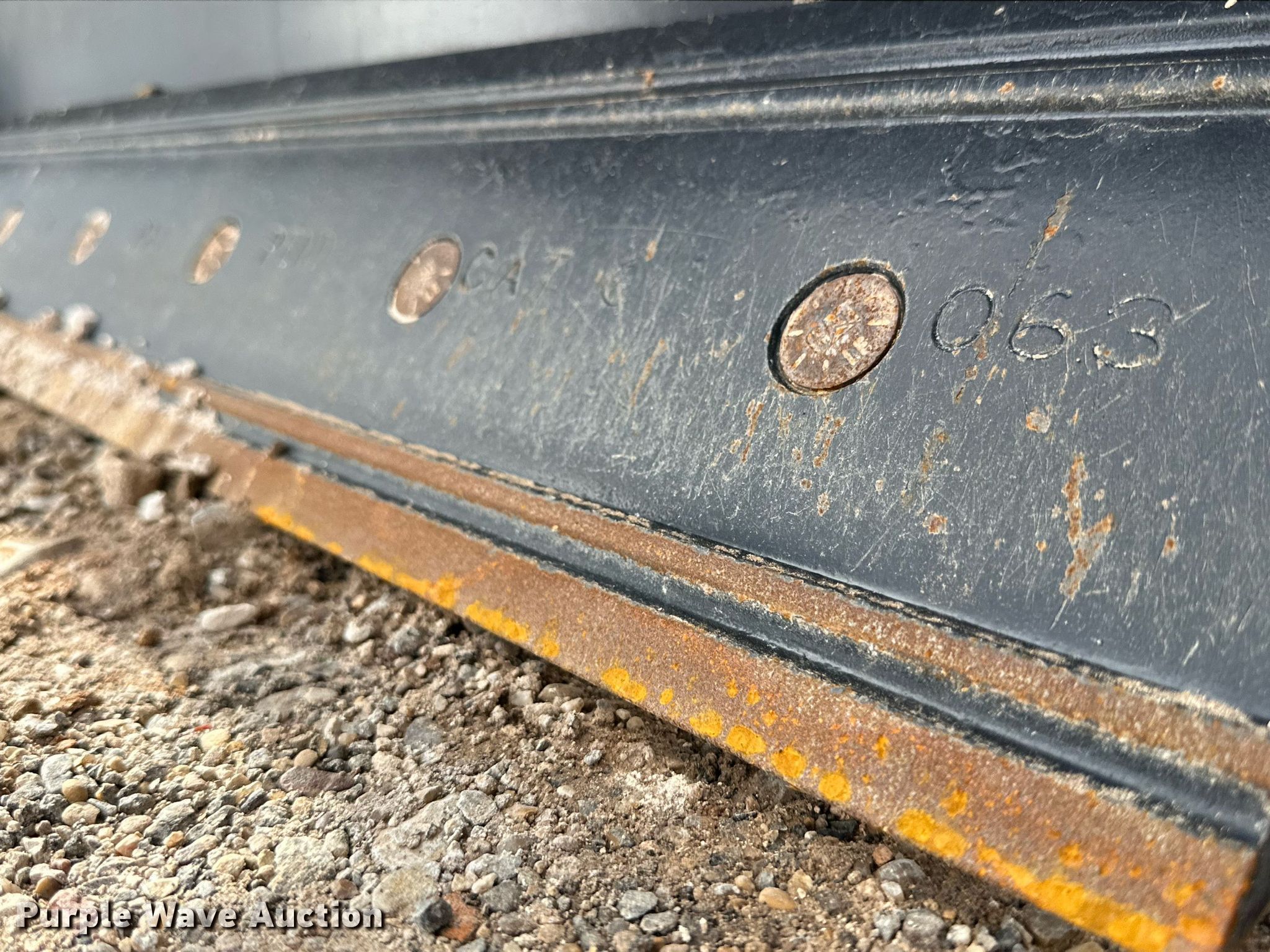 Caterpillar GB124 skid steer grader in Slaton, TX | Item DQ1519 sold ...