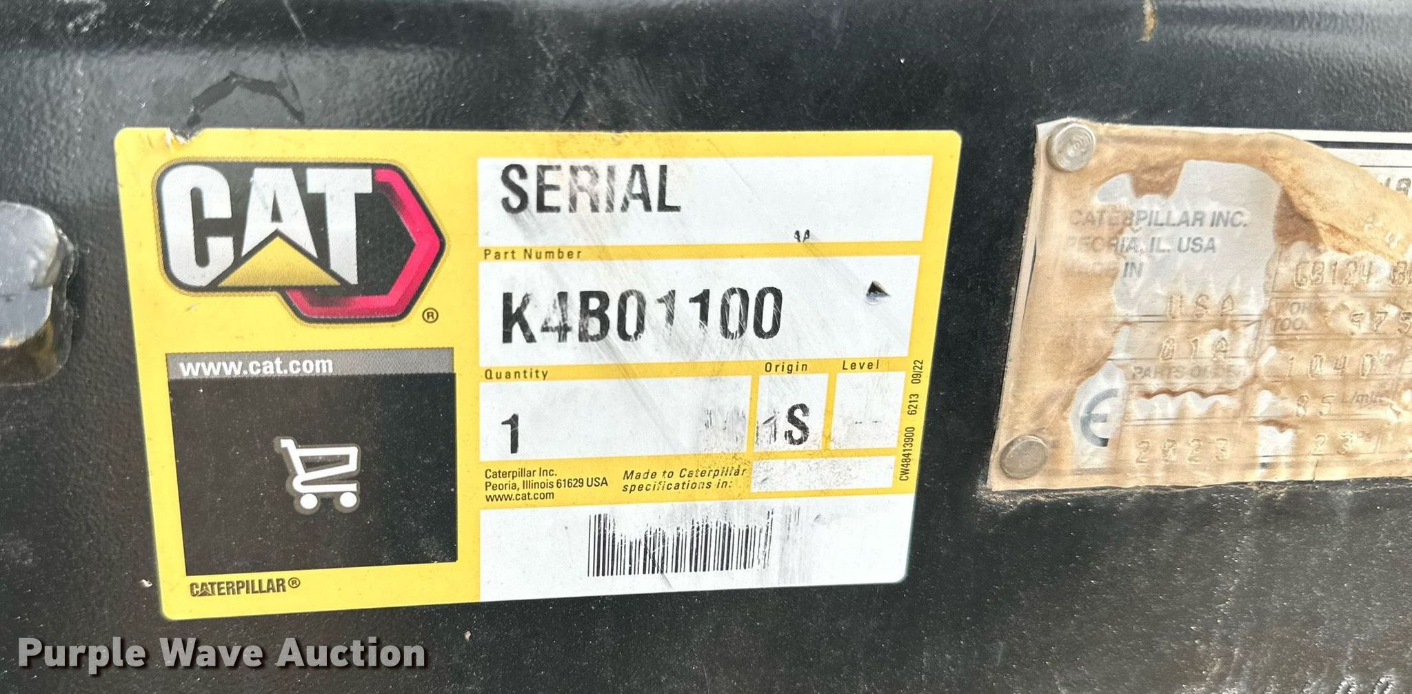 Caterpillar GB124 skid steer grader in Slaton, TX | Item DQ1519 sold ...