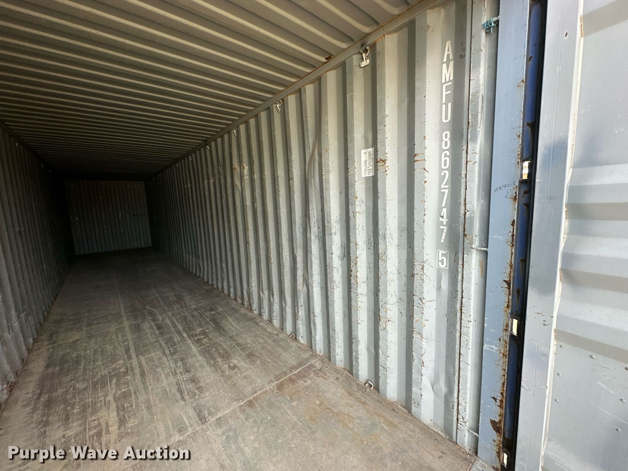 AMF CON storage container in Galena, KS | Item KT9152 sold | Purple Wave