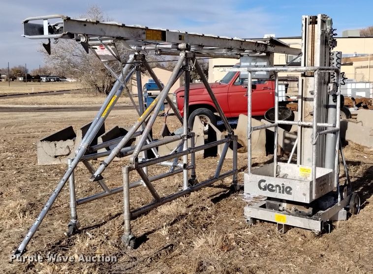 Genie PLC-24 vertical lift in Lamar, CO | Item LN9891 sold | Purple Wave