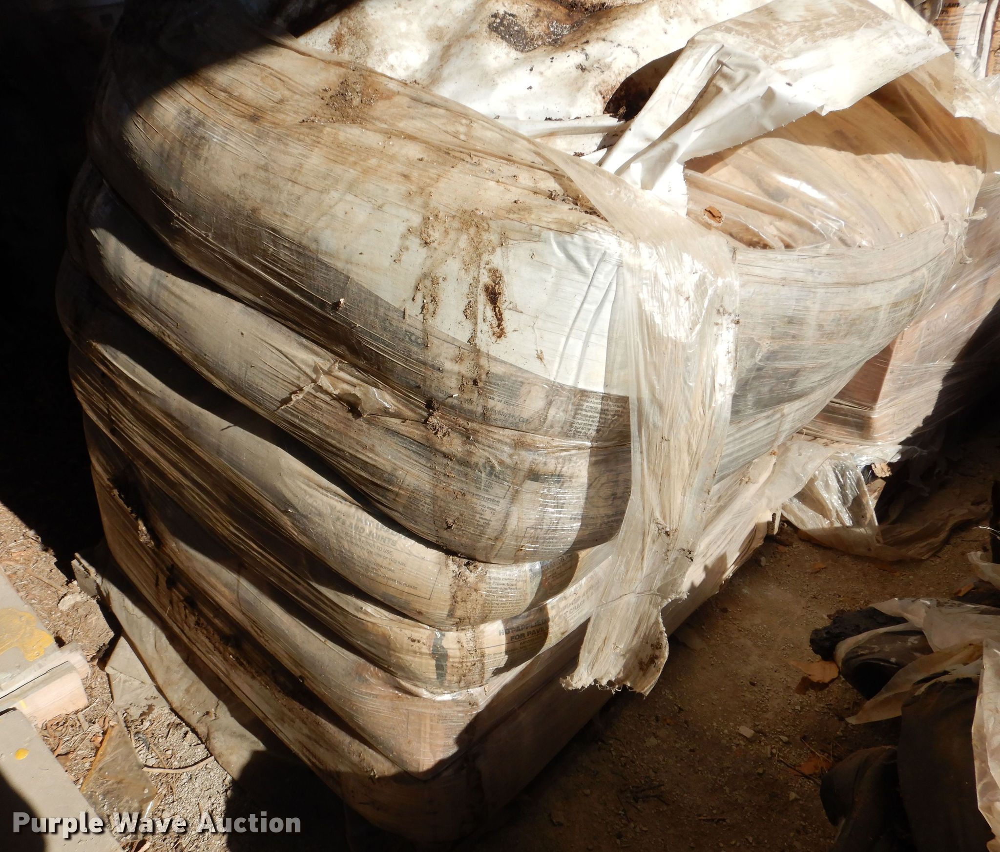 (5) pallets of Crafco asphalt pavement sealant blocks in Marion, KS ...