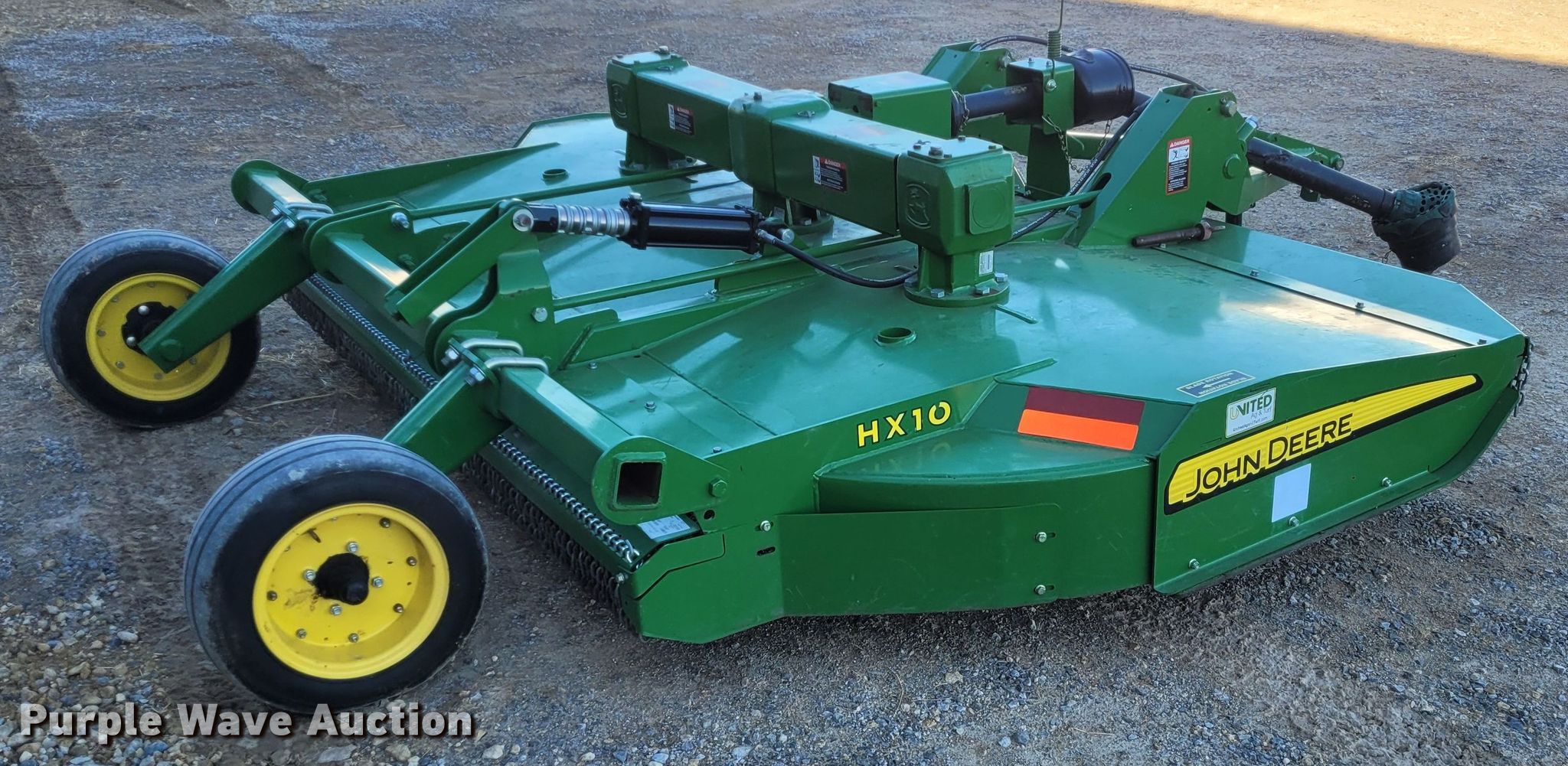 John Deere HX10 rotary mower in Ponca City, OK | Item EB9816 sold ...