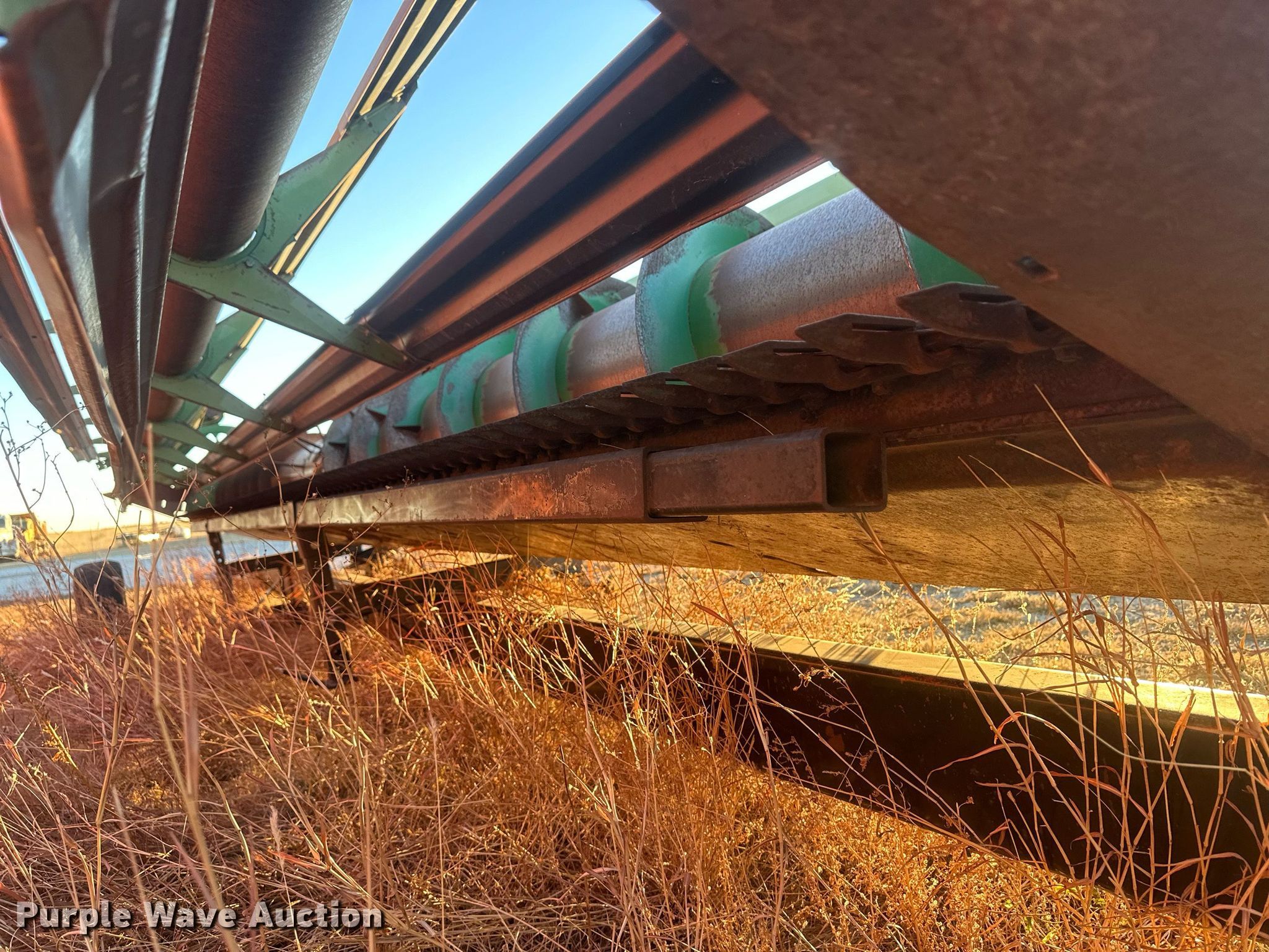 John Deere 230 rigid head in Wright, KS | Item IU9242 for sale | Purple ...