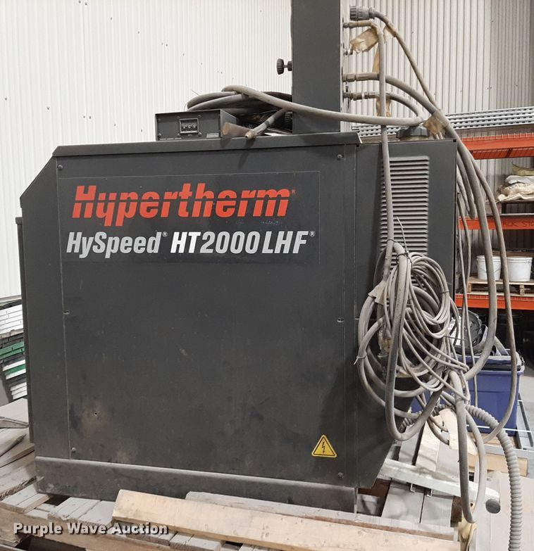 Hypertherm Hyspeed HT2000LHF plasma cutting table in Wichita, KS | Item ...
