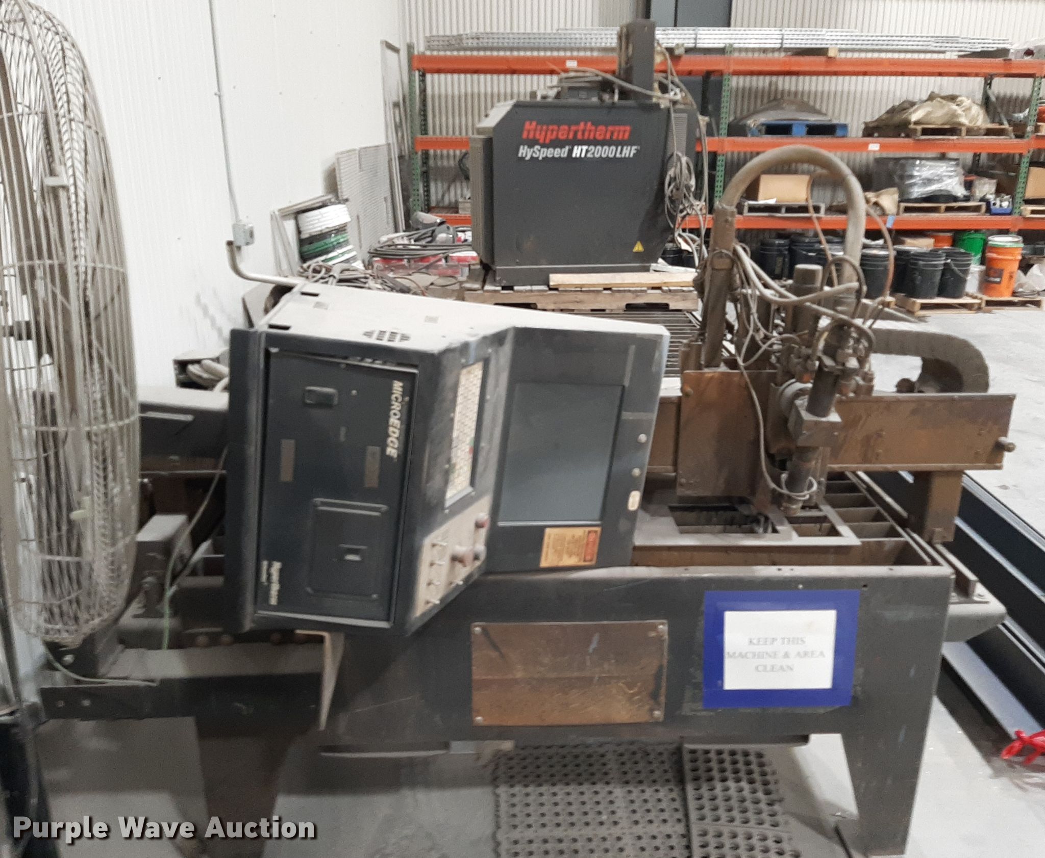 Hypertherm Hyspeed HT2000LHF plasma cutting table in Wichita, KS | Item ...