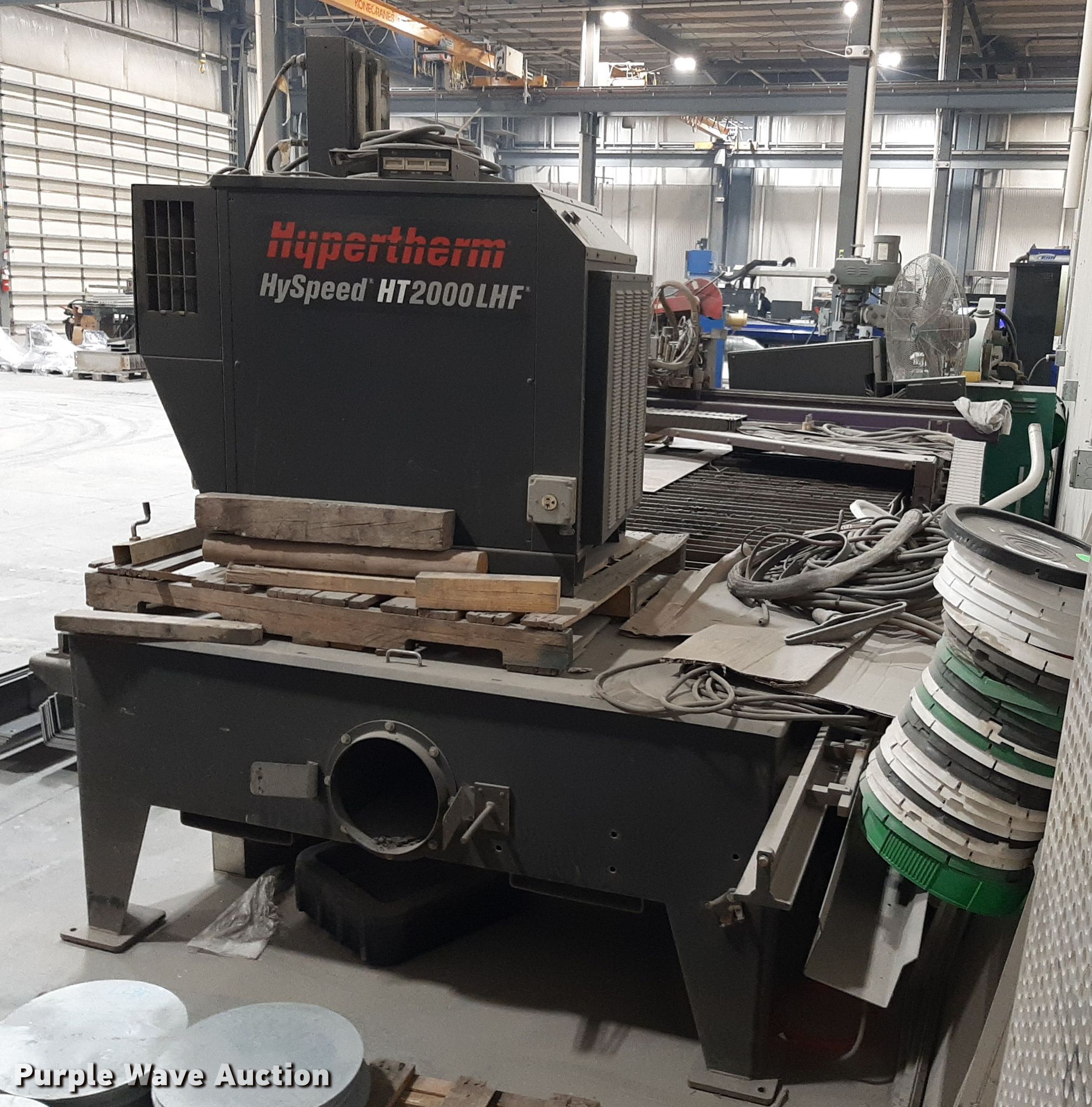 Hypertherm Hyspeed HT2000LHF plasma cutting table in Wichita, KS | Item ...
