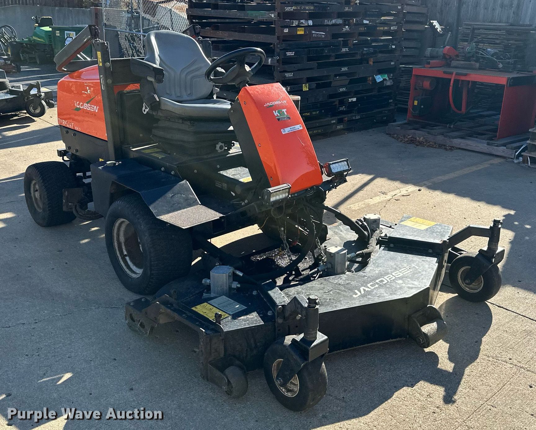 Jacobsen Turfcat lawn mower in Lenexa, KS | Item NL9255 for sale ...