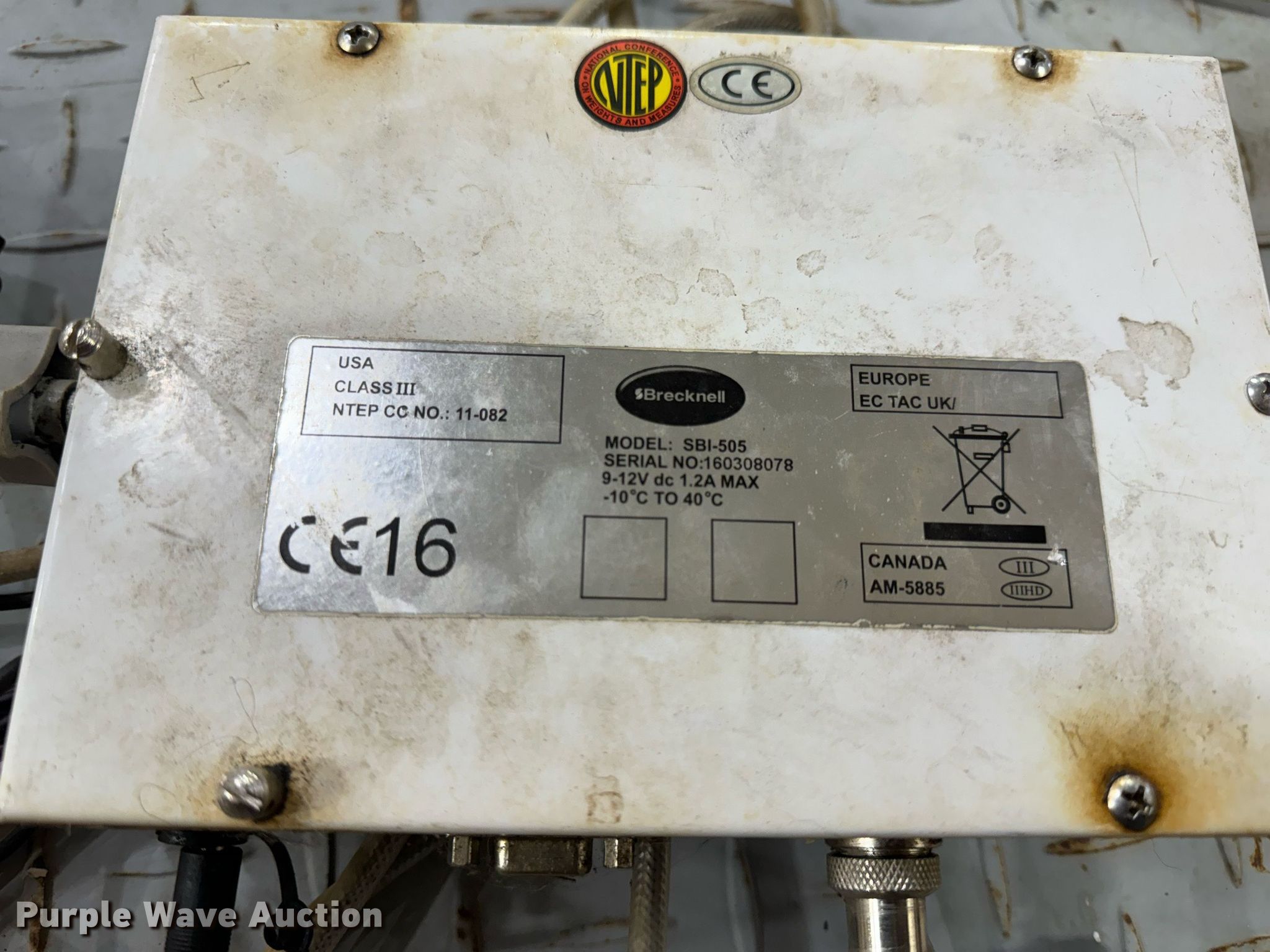Brecknell SBI-505 scale in New Bloomfield, MO | Item NM9157 sold ...