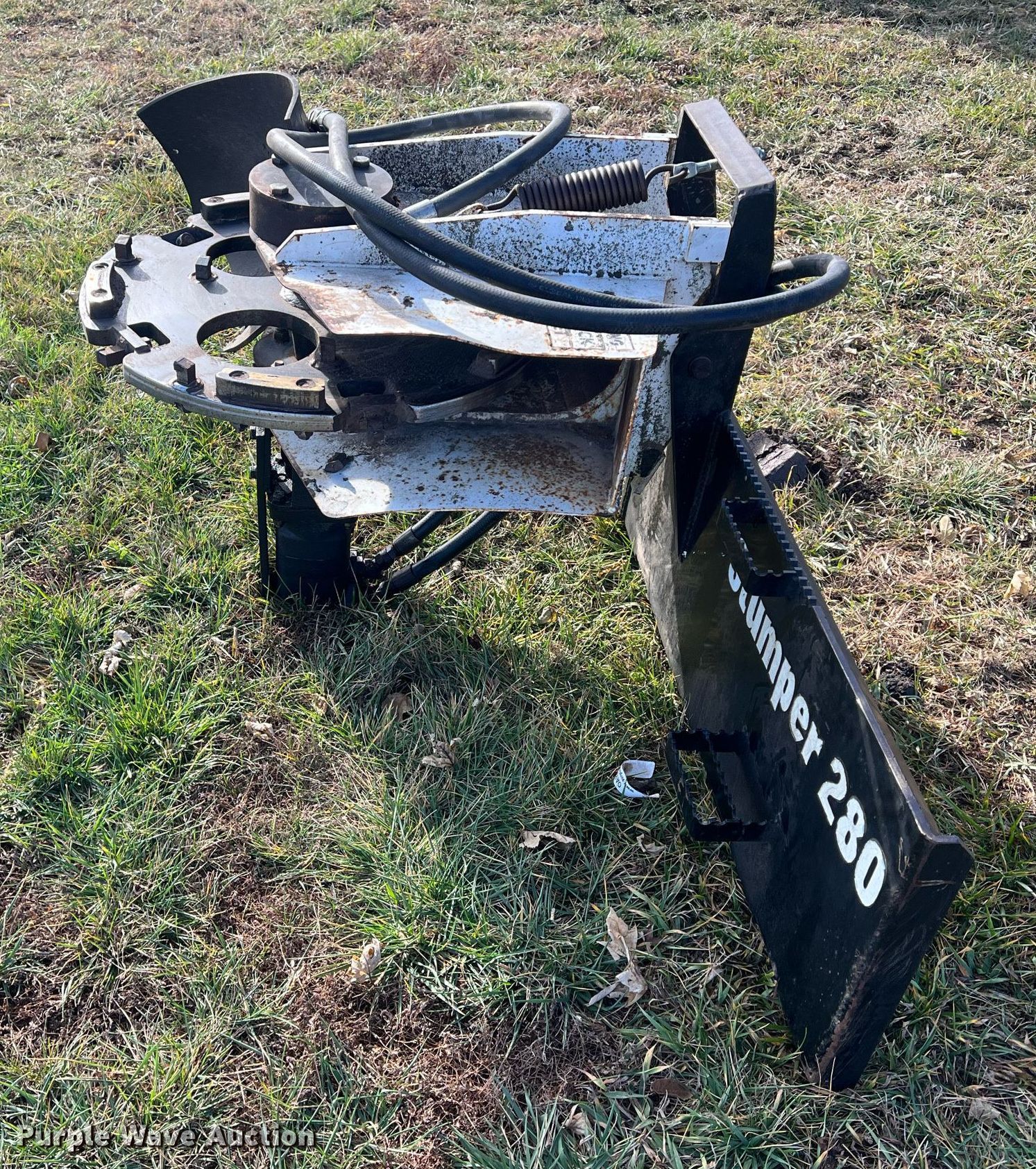 Bay Engineering Stumper 280 skid steer stump grinder in Blue Rapids, KS ...