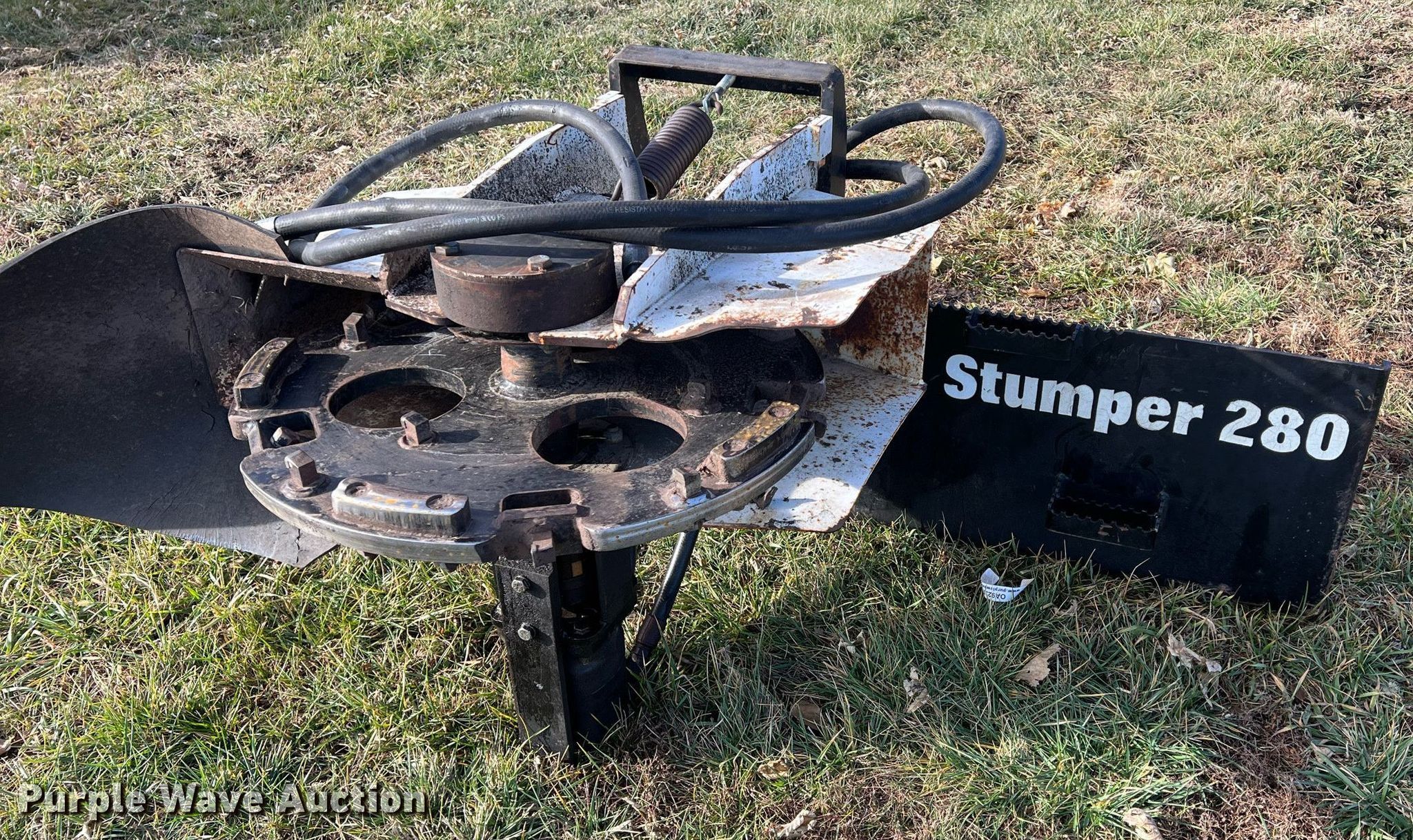 Bay Engineering Stumper 280 skid steer stump grinder in Blue Rapids, KS ...